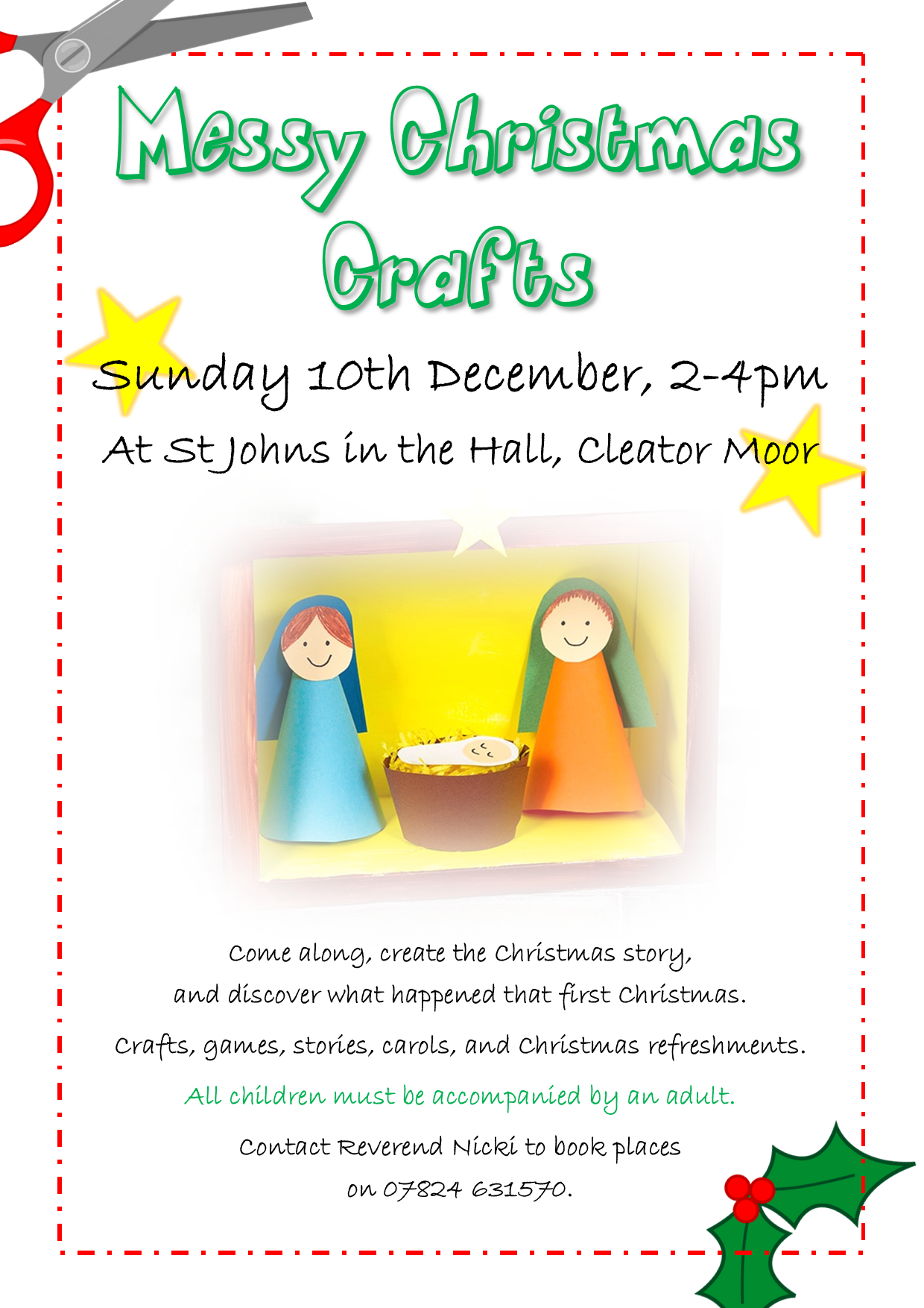 Messy Christmas Crafts – An Engaging Faith Community