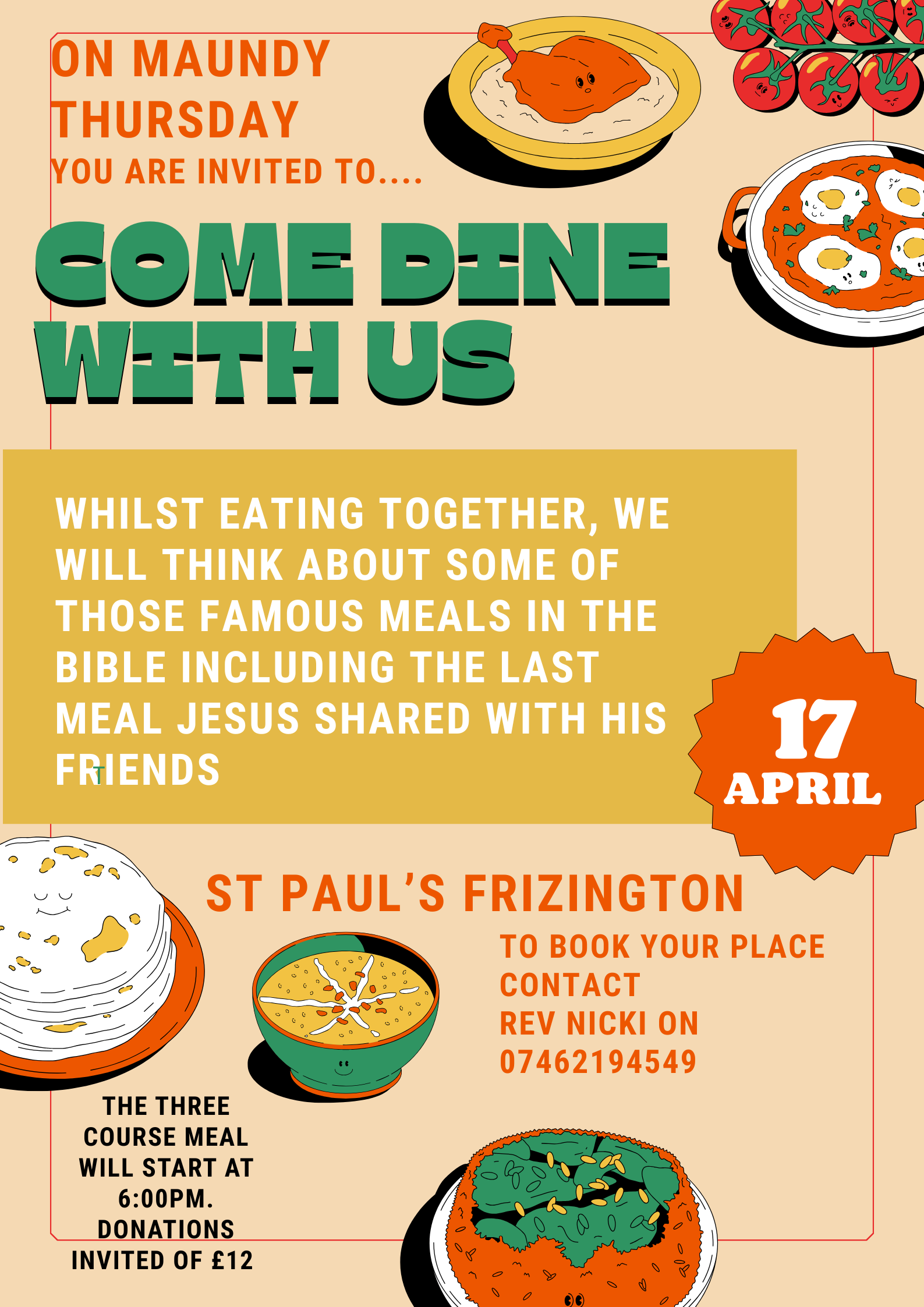 Come Dine with Us – An Engaging Faith Community