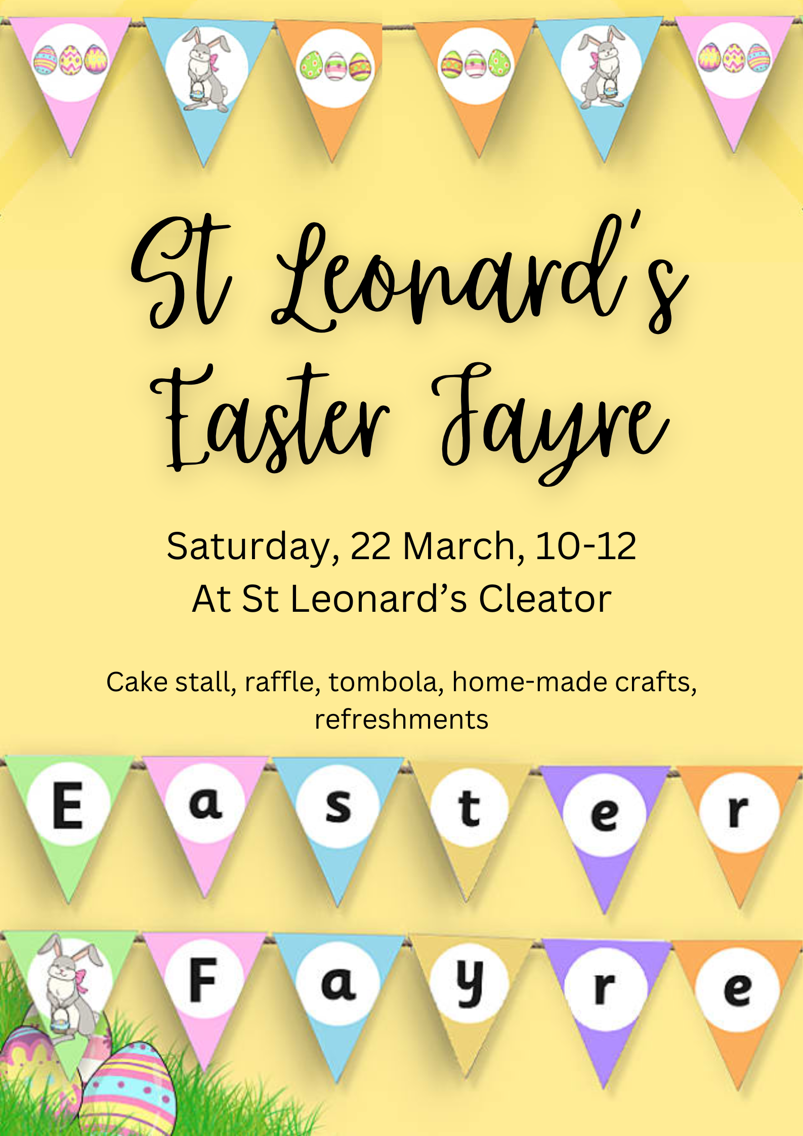 St Leonard’s Easter Fayre – An Engaging Faith Community